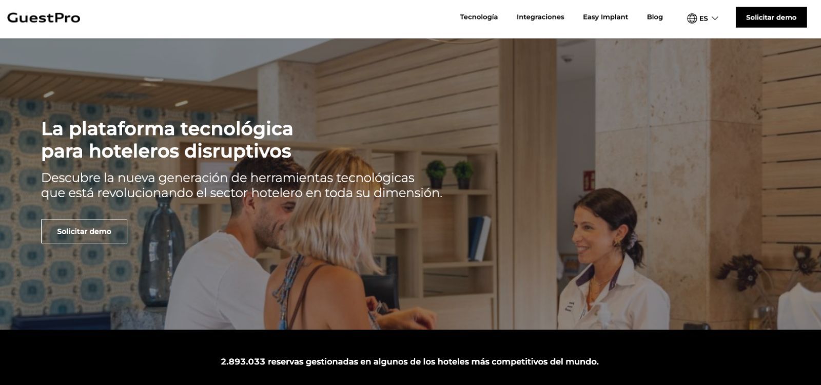 New GuestPro website